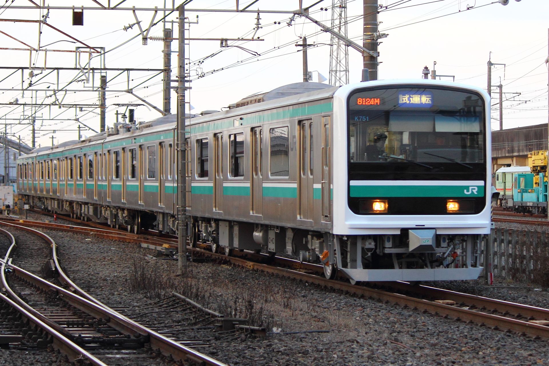 2016/1/15 E501系(K751)KY出場 - 瞬を撮り上げる