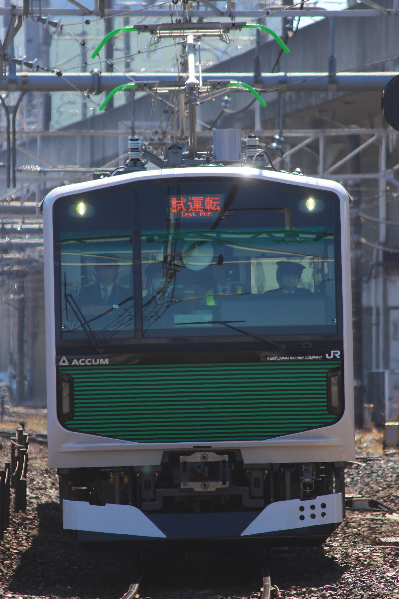 2017/2/25 EV-E301系(V4)公式試運転、E721系(P4-18)甲種輸送 - 瞬を撮り上げる