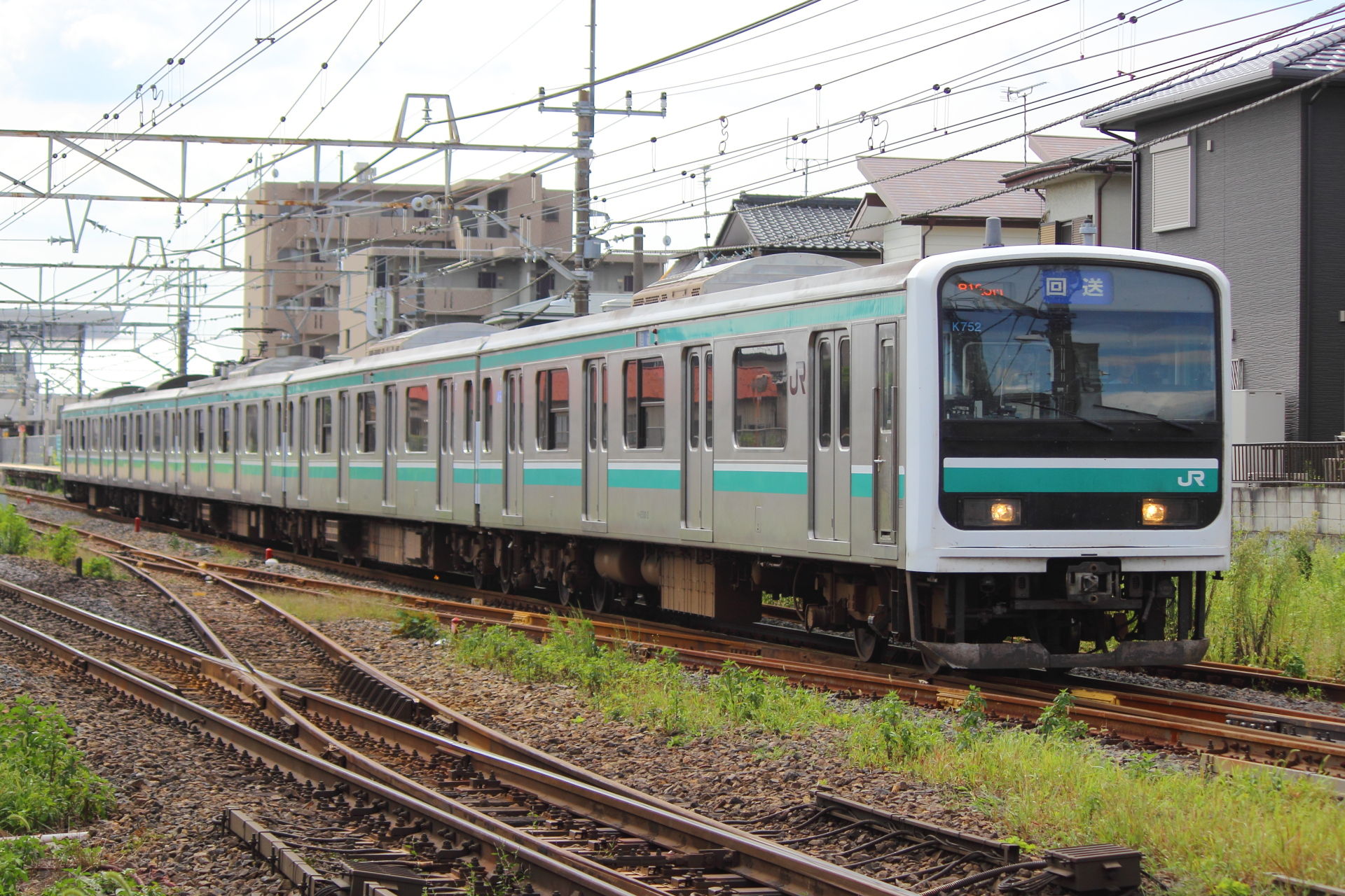 2017/9/15 E501系(K752)KY入場 - 瞬を撮り上げる