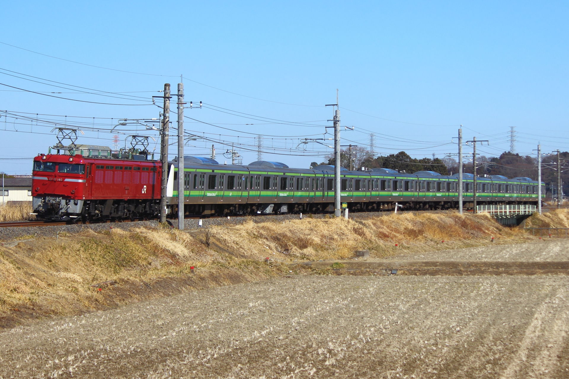 2018/2/14 E233系(H015)KY出場、EF81 81牽引宇都宮配給 - 瞬を撮り上げる