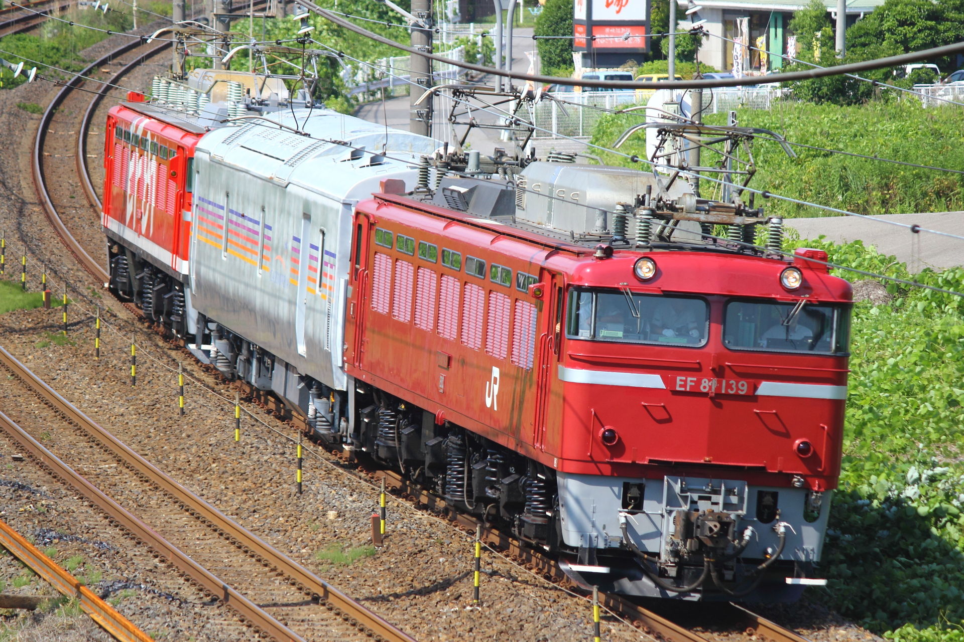 2018/6/7 EF81+カヤ27PP試運転、東武21411F試運転 - 瞬を撮り上げる