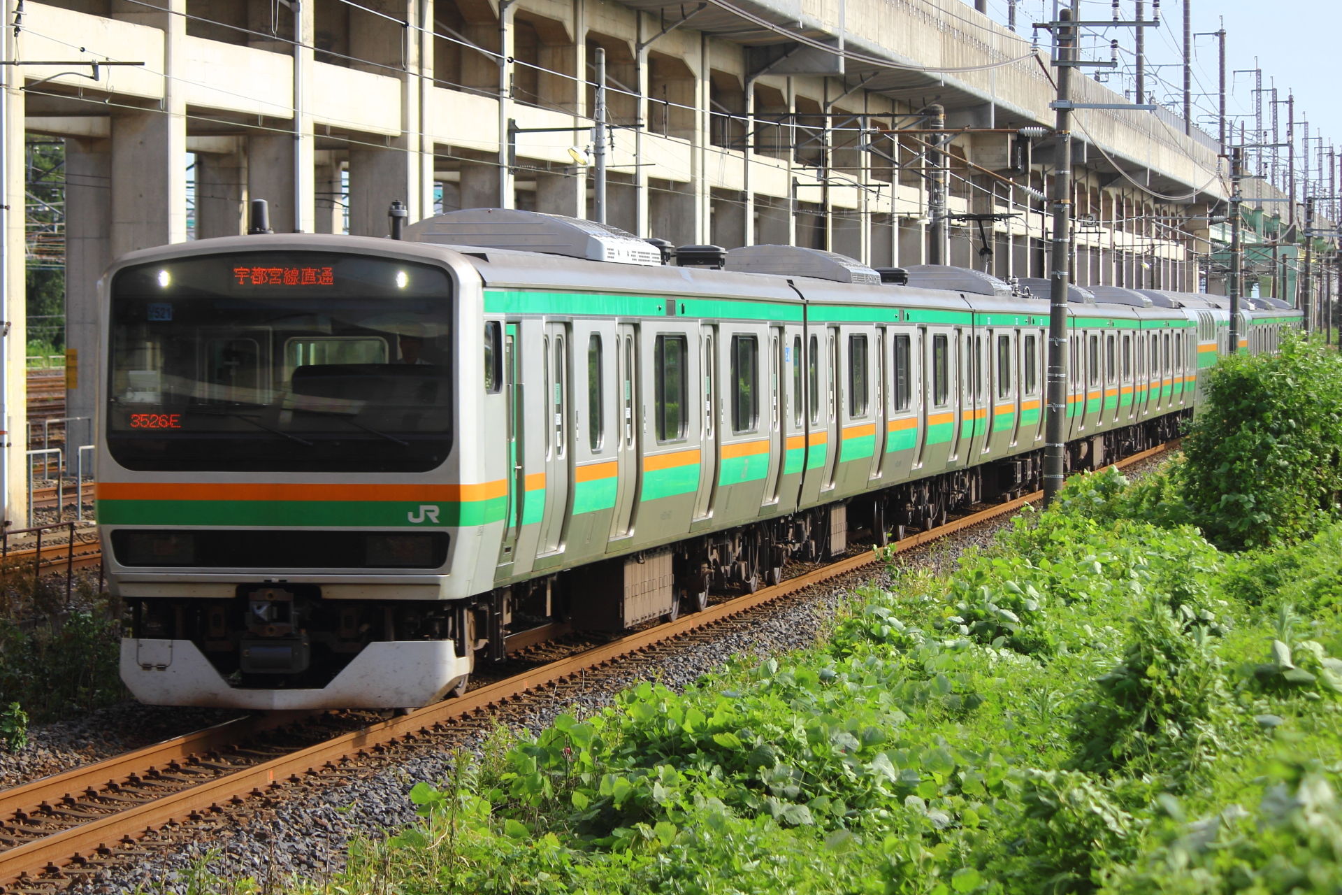 2018/9/8 E231系(U521)LED前照灯化 - 瞬を撮り上げる