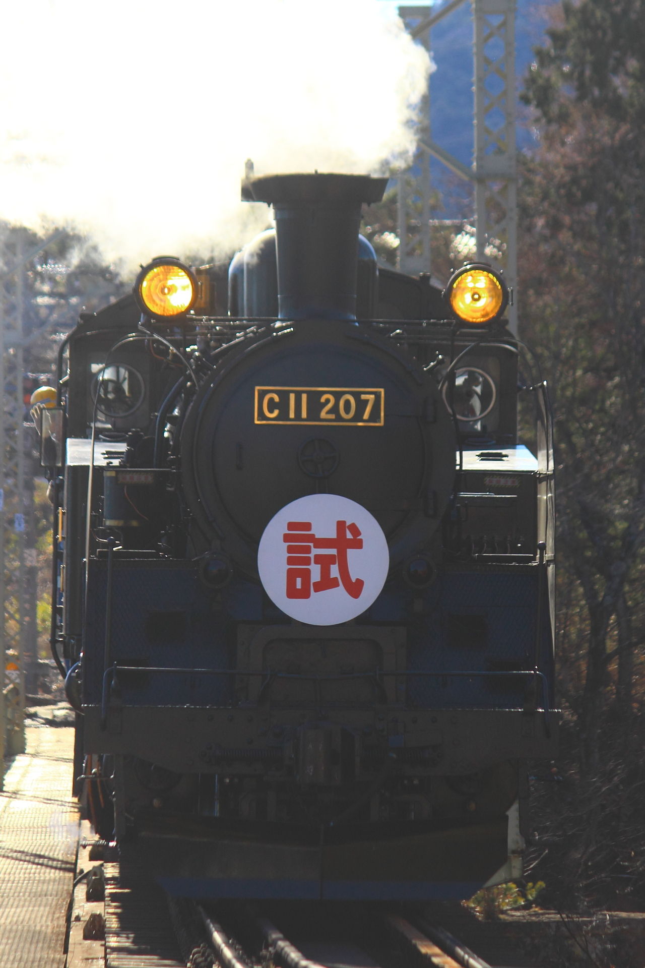 2019/2/4 C11 207鬼怒川線試運転 - 瞬を撮り上げる