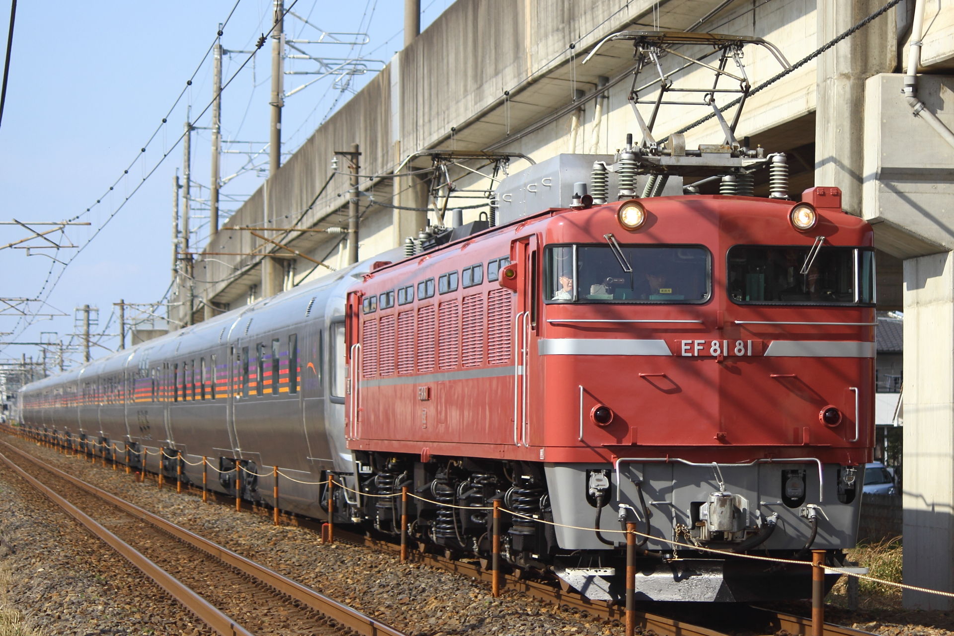 2019/4/18 EF81 81+E26系試運転、キハ110-220KY出場、ED75 757AT入場 - 瞬を撮り上げる