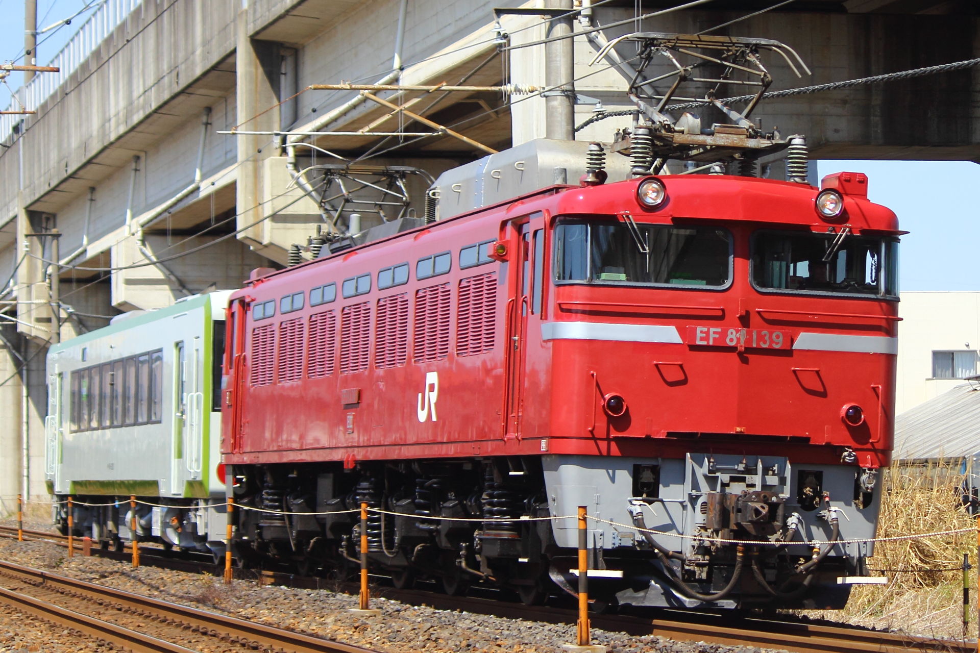 2019/4/18 EF81 81+E26系試運転、キハ110-220KY出場、ED75 757AT入場 - 瞬を撮り上げる