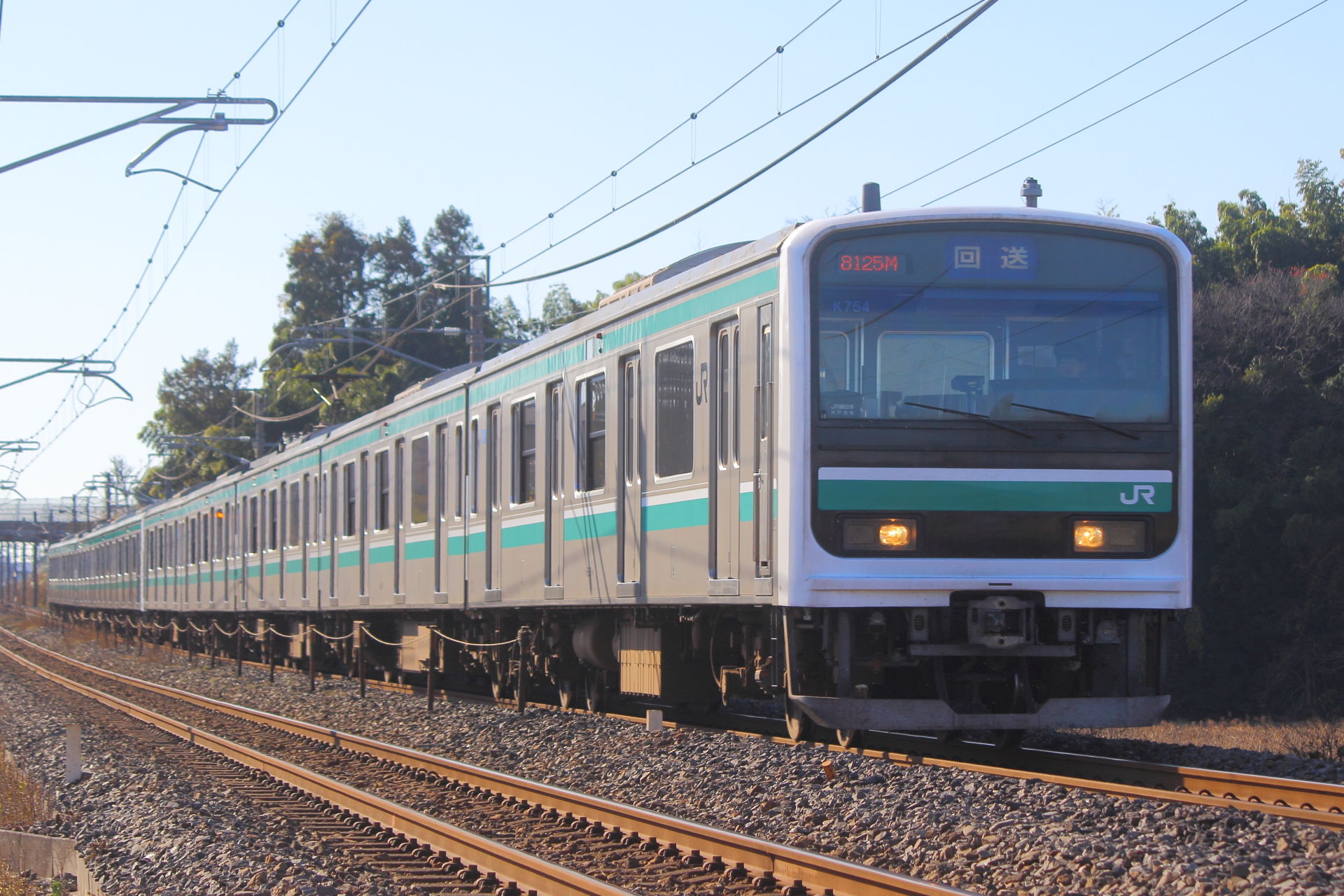 2019/11/29 E501系(K754+K751)KY入場 - 瞬を撮り上げる