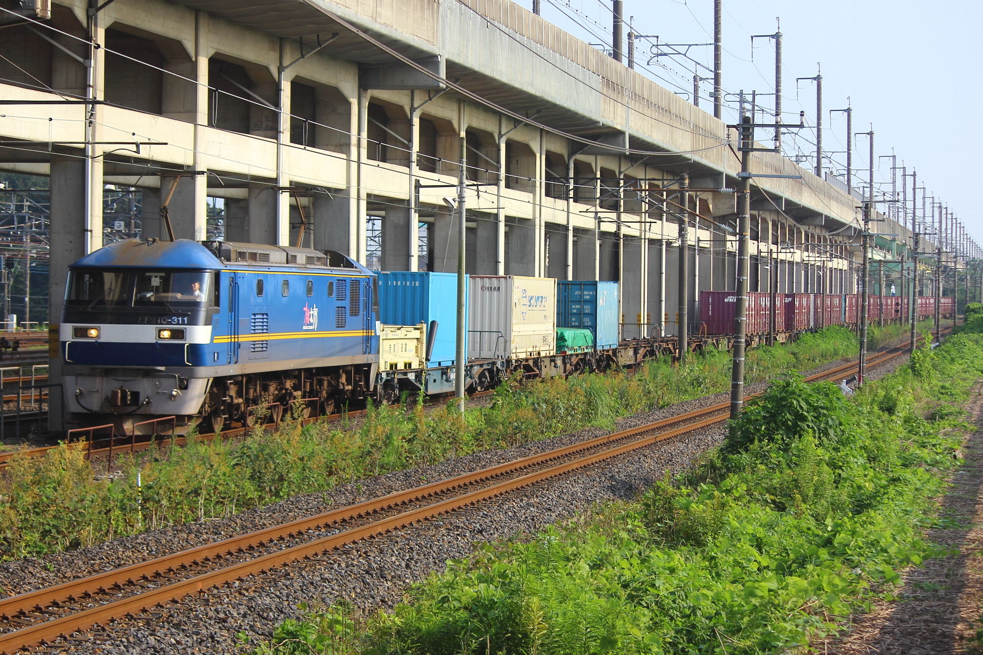 2020/8/6 4093レにEF210-311充当 - 瞬を撮り上げる