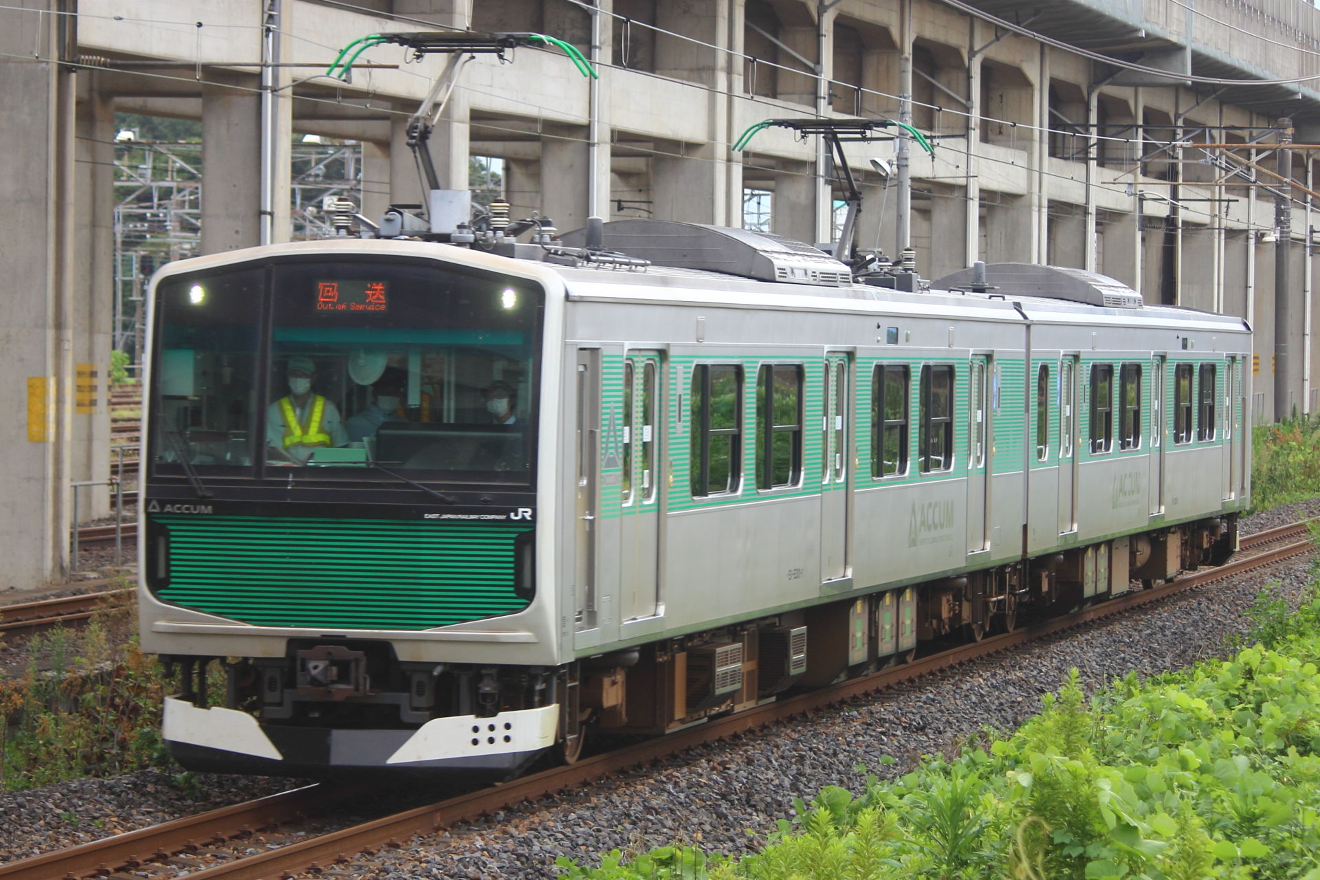 2020/9/2 EV-E301系試運転 - 瞬を撮り上げる