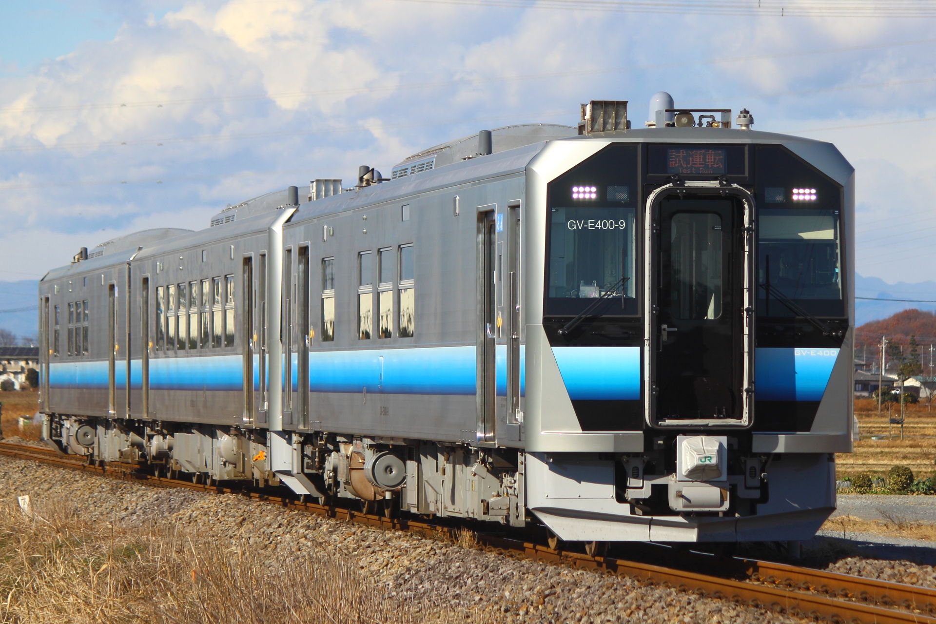 2020/12/25 八高線GV-E400系試運転 - 瞬を撮り上げる