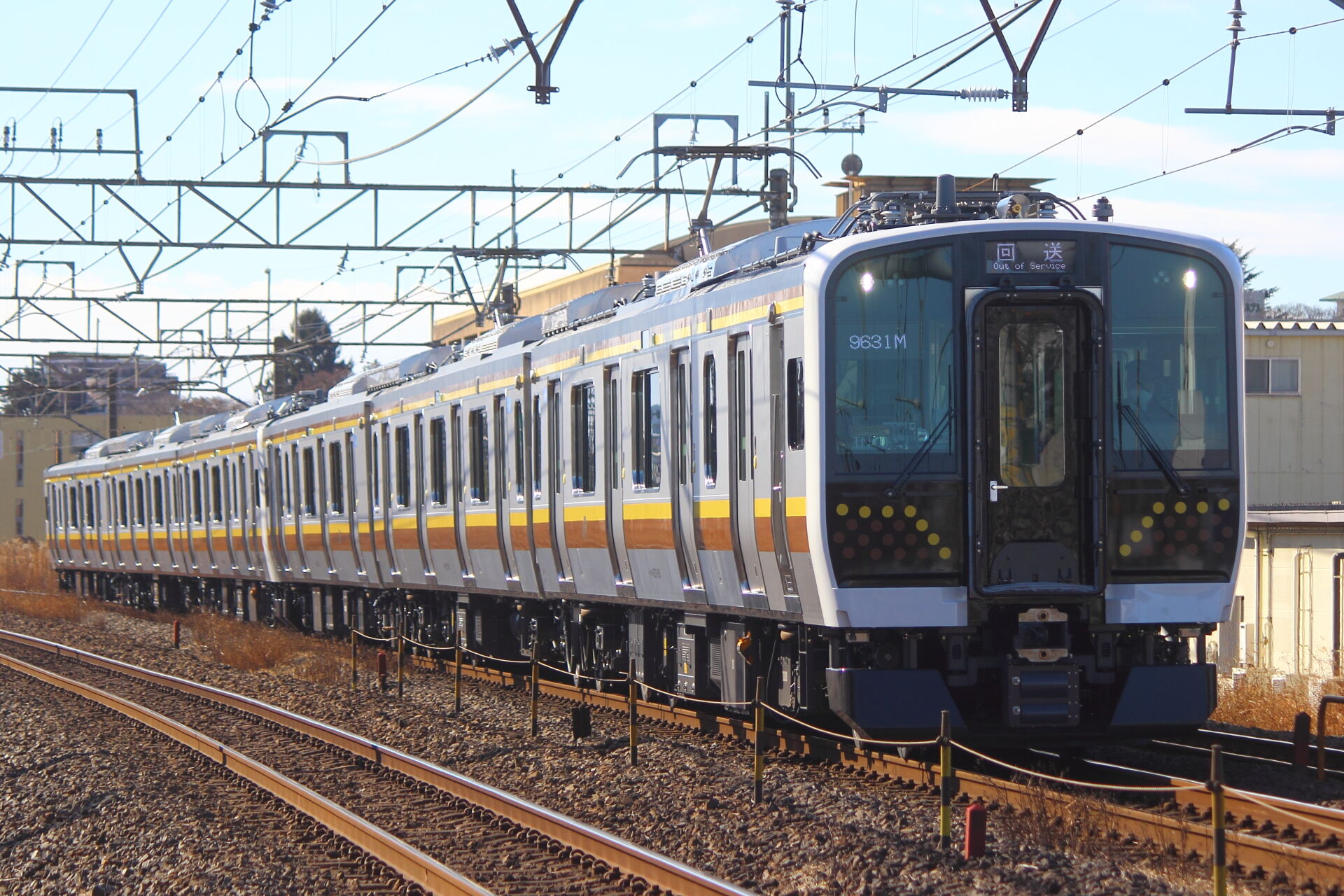 2022/1/13 E131系(TN9+TN10)回送 - 瞬を撮り上げる