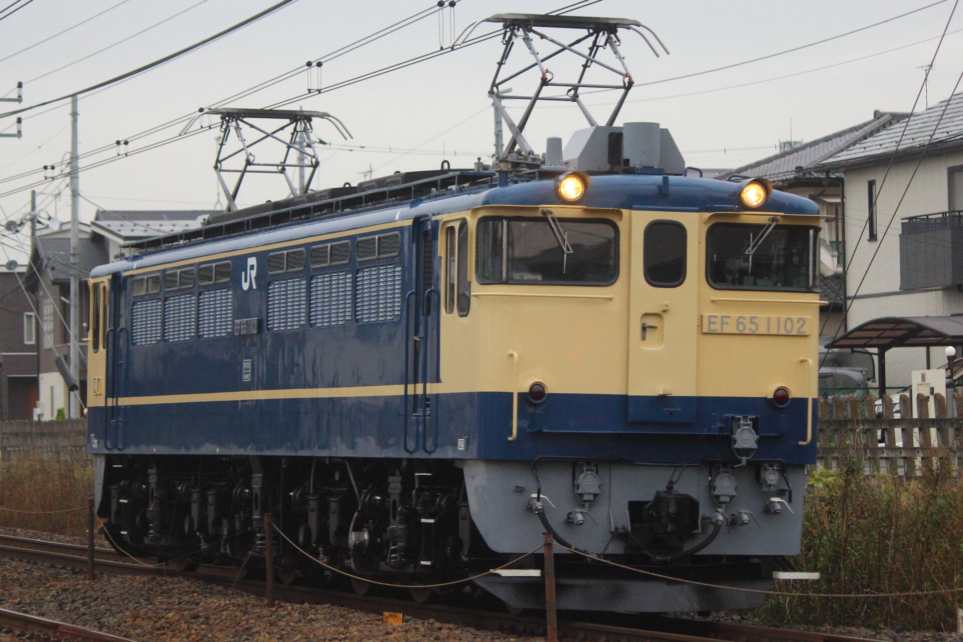 2022/11/29 EF65 1102黒磯試単 - 瞬を撮り上げる