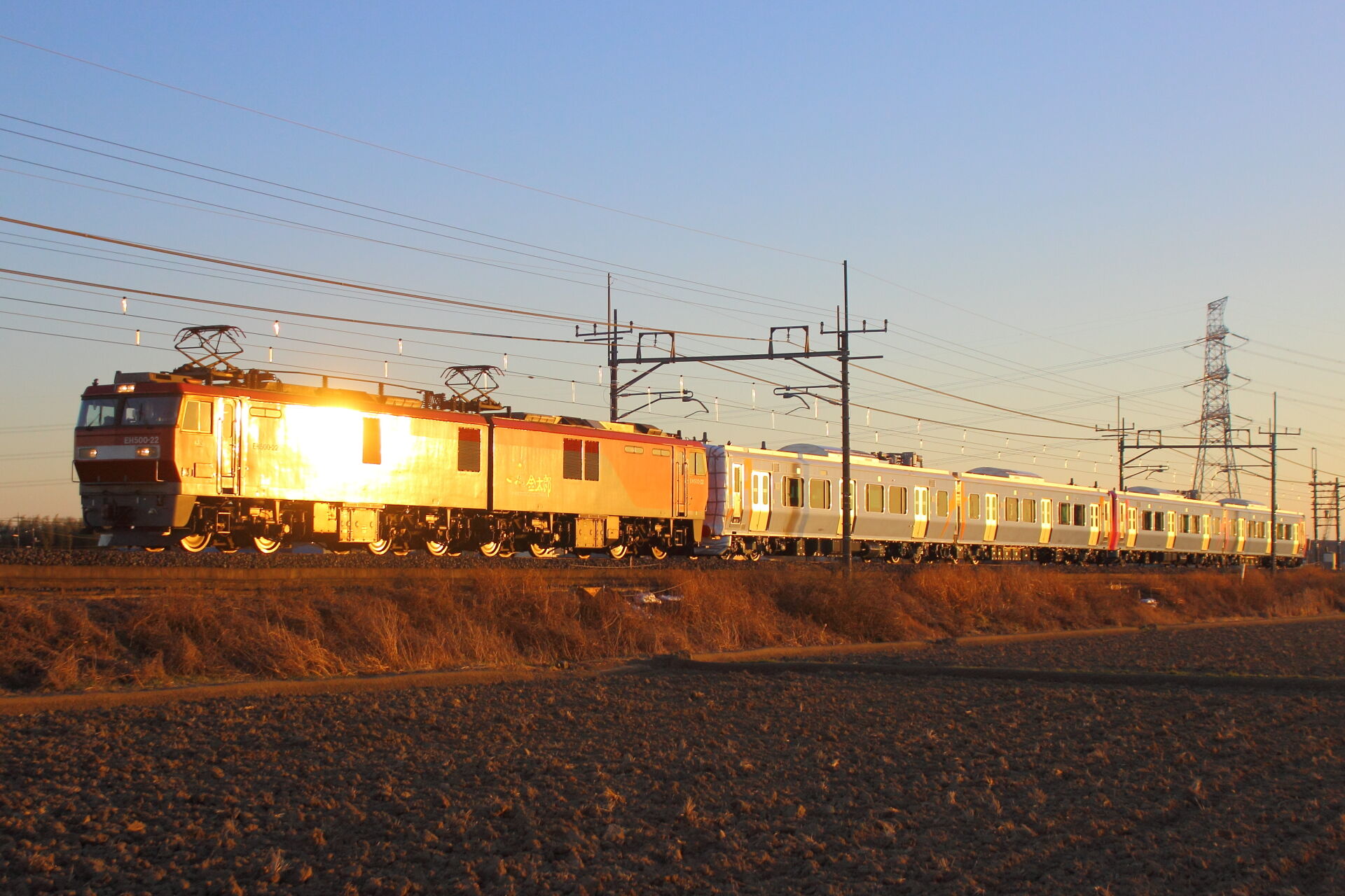 2023/2/21 阿武隈急行AB900系(AB-4+AB-5)甲種輸送 - 瞬を撮り上げる