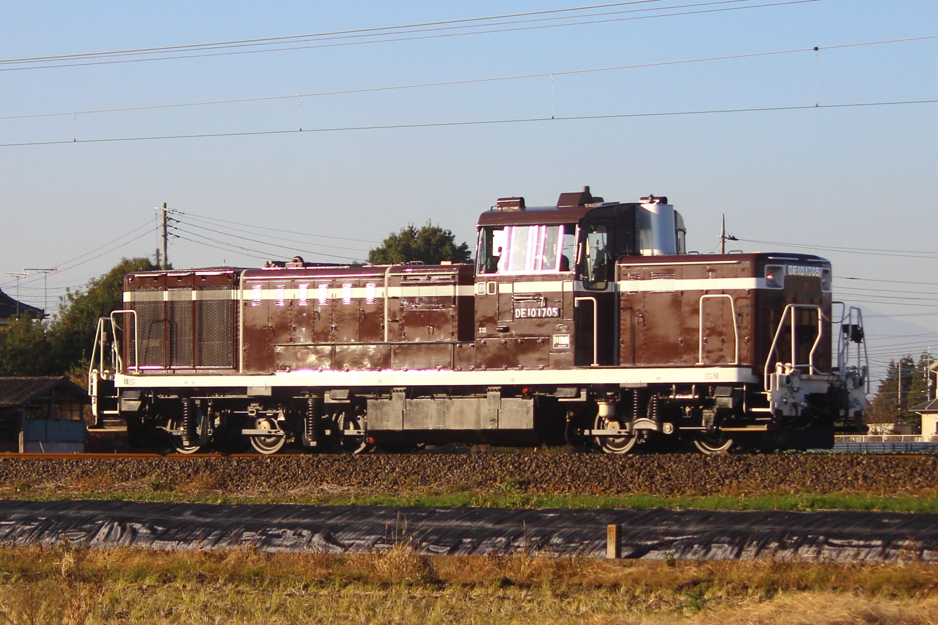 2023/11/22 DE10 1705水戸へ - 瞬を撮り上げる