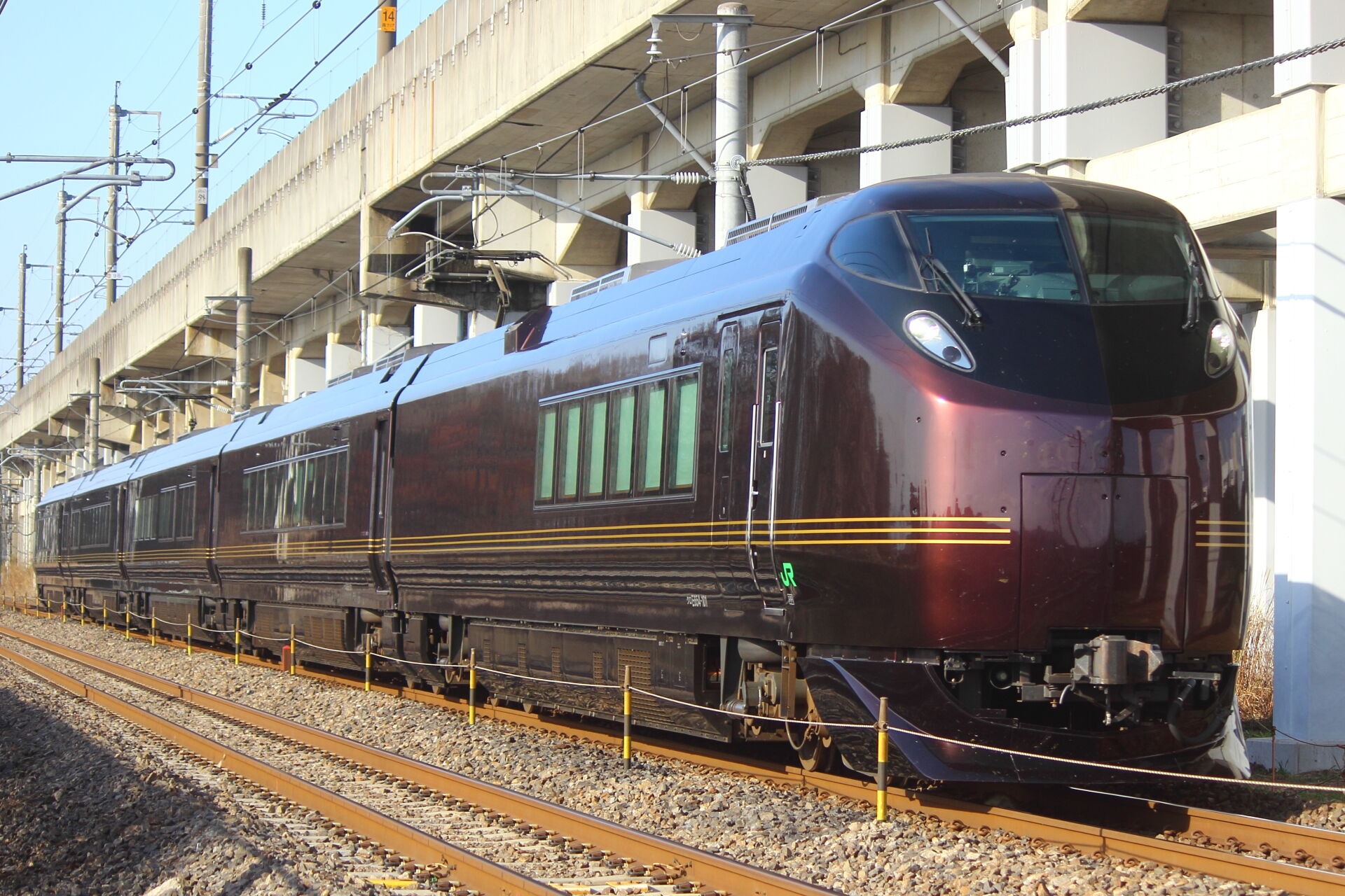 2024/4/7 E655系回送 - 瞬を撮り上げる