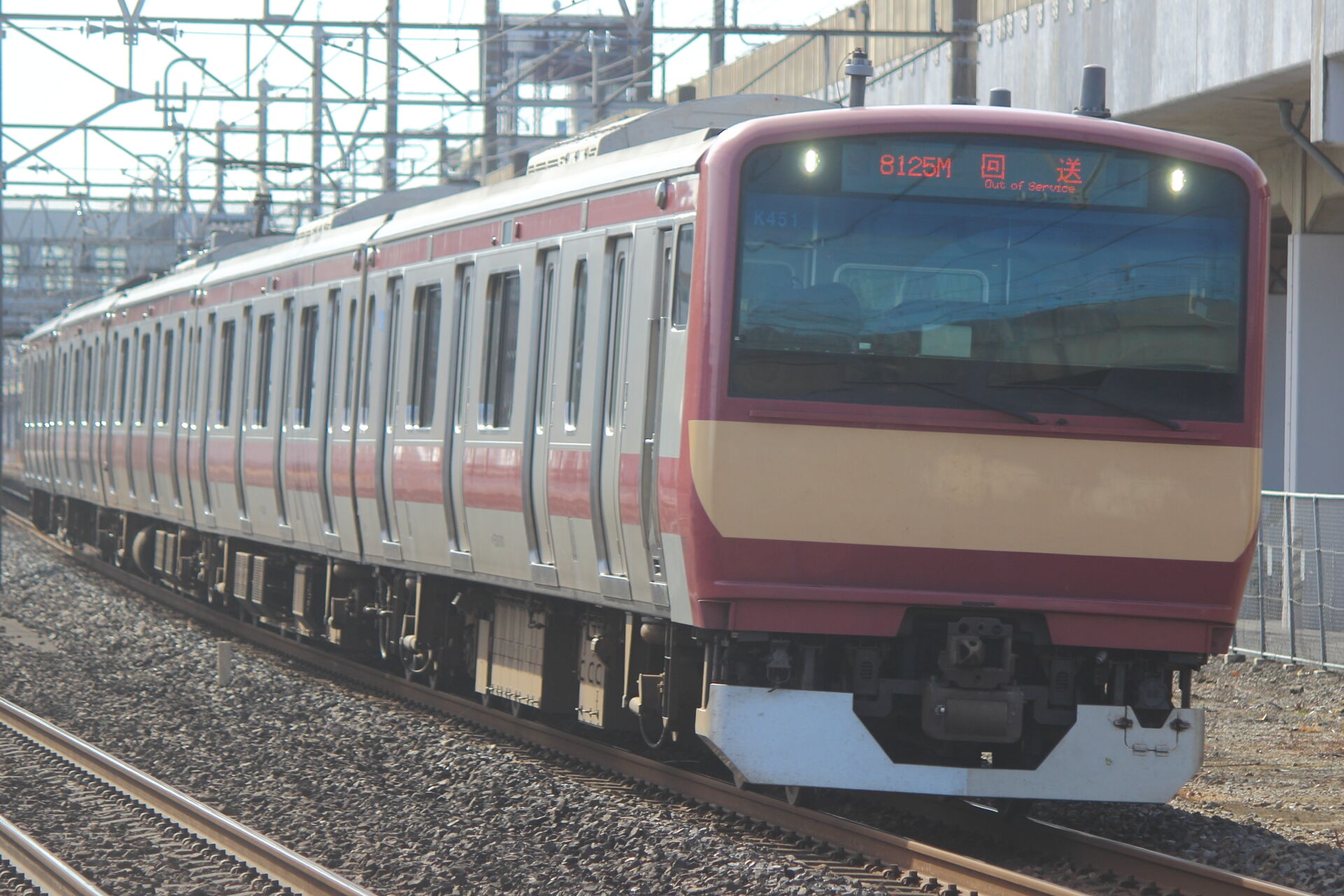 2023/1/26 E531系(K451)KY入場 - 瞬を撮り上げる